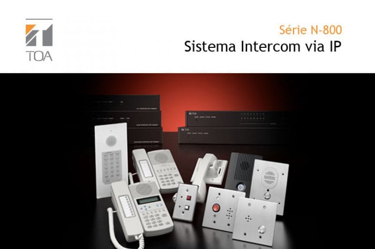 Sistema de Intercom IP da TOA - Grupo Discabos