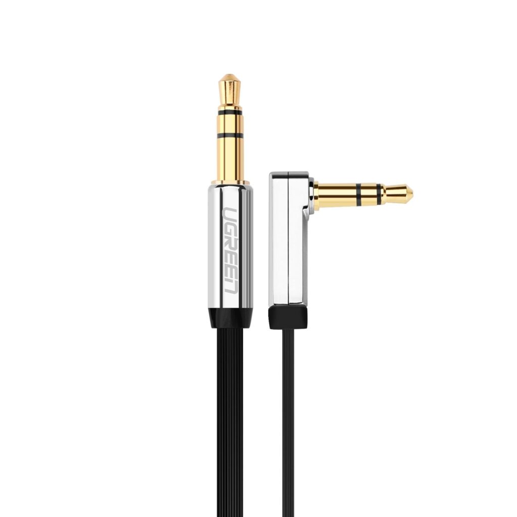 Cabo Áudio Auxiliar P2 Stereo Plug 90 graus 5 Metros UGREEN - Grupo ...