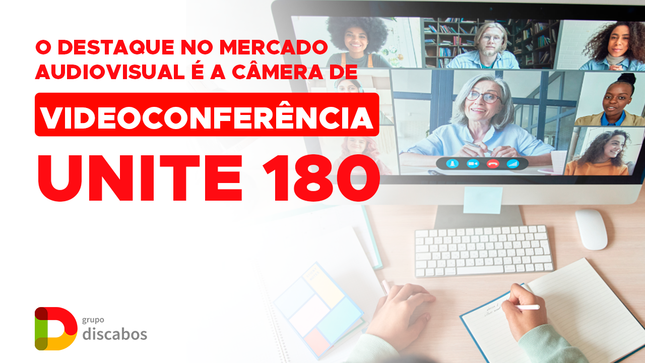 Conheça a câmera para videoconferência Unite 180 com visão panorâmica ...