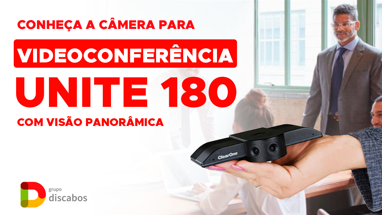 Conheça a câmera para videoconferência Unite 180 com visão panorâmica ...