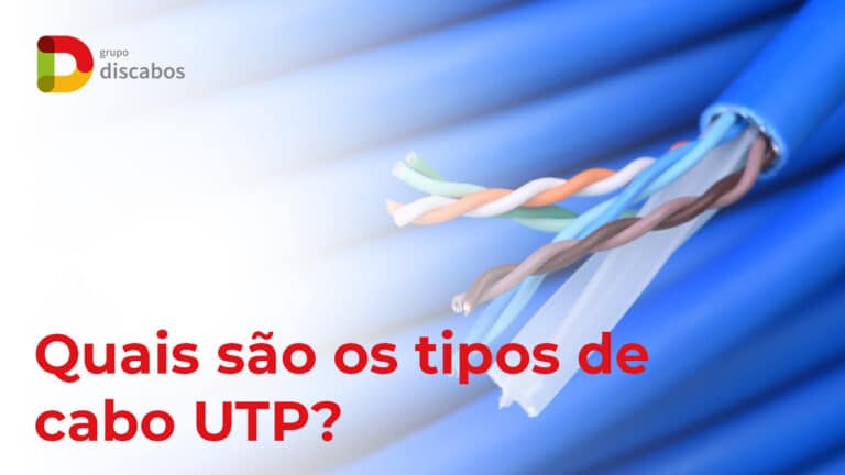 O que é um cabo UTP?