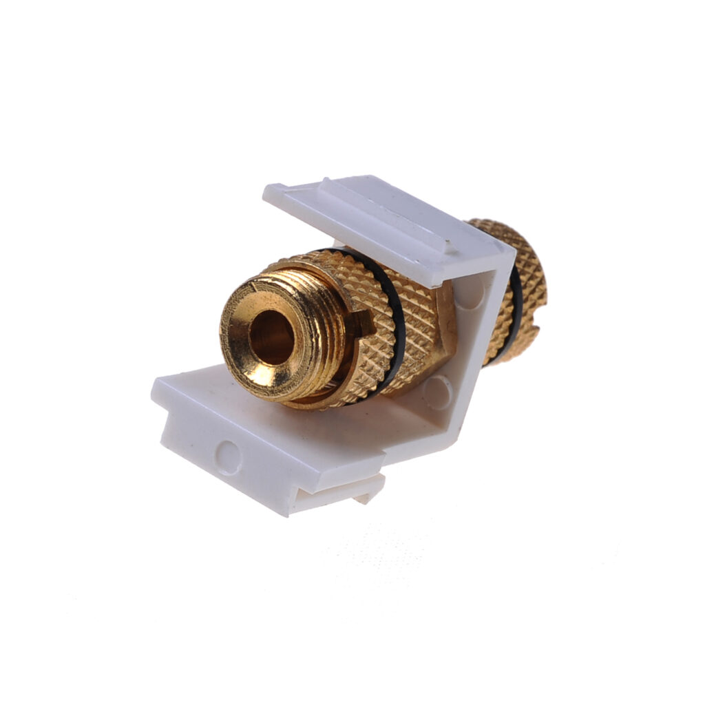 Keystone Banana Jack Kit Vermelho e Preto 10 Peças - Grupo Discabos